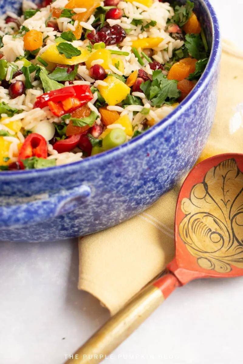 Fresh & Fruity Rice Salad (Empire Rice Salad) - A Real Crowd-Pleaser!