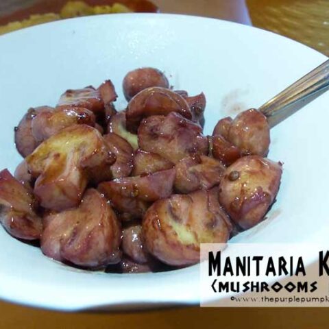 Manitaria Krasata - Mushrooms in Wine