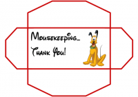 FREE!! Disney Mousekeeping Tip Envelopes | Free Disney Printables