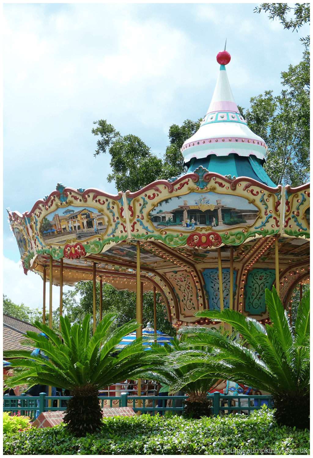 Downtown Disney Carousel Prince Charming Regal Carrousel Popcorn