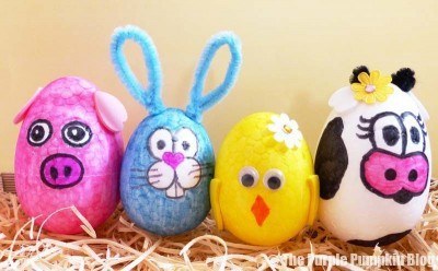 How To Make Easter Egg Animals - A Fun Easter Craft for Kids