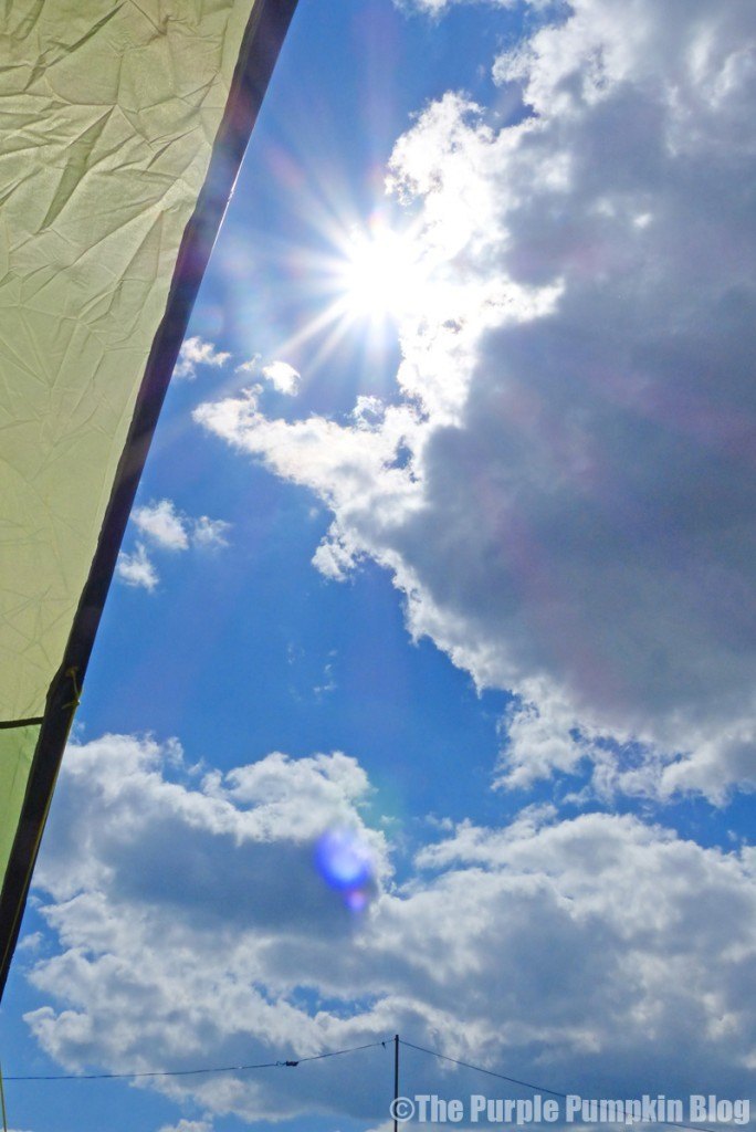 Camping with the Vango AirBeam Capri 400 Tent