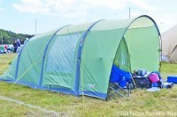 Camping with the Vango AirBeam Capri 400 Tent