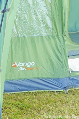 Camping with the Vango AirBeam Capri 400 Tent