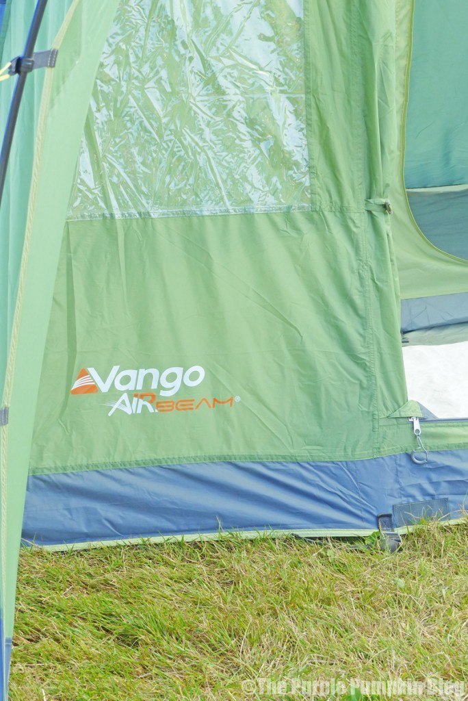 Camping with the Vango AirBeam Capri 400 Tent