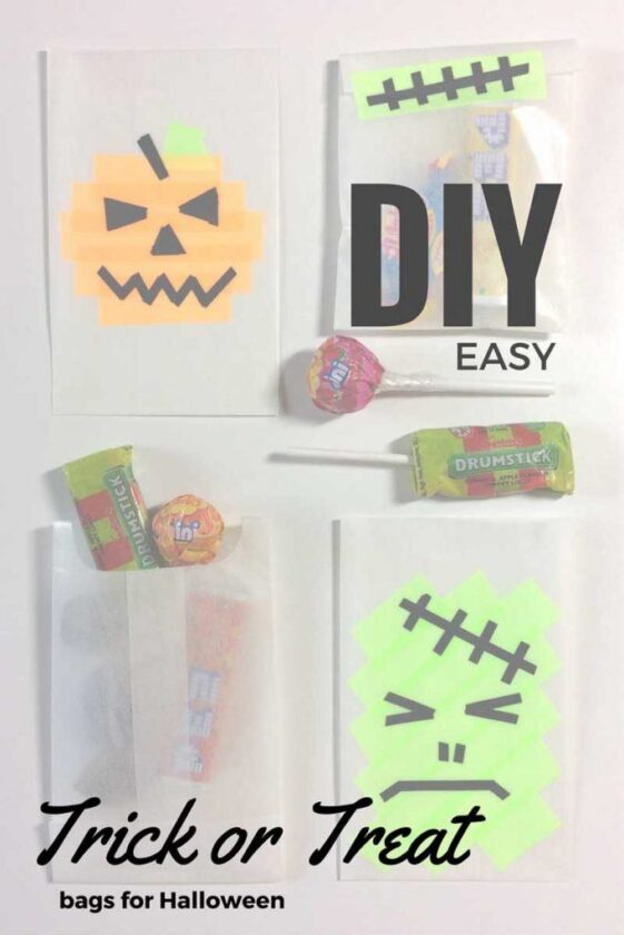 DIY Trick or Treat Bags for Halloween | Crafty October Day 2