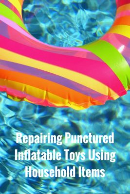 Repairing Punctured Inflatable Toys Using Household Items