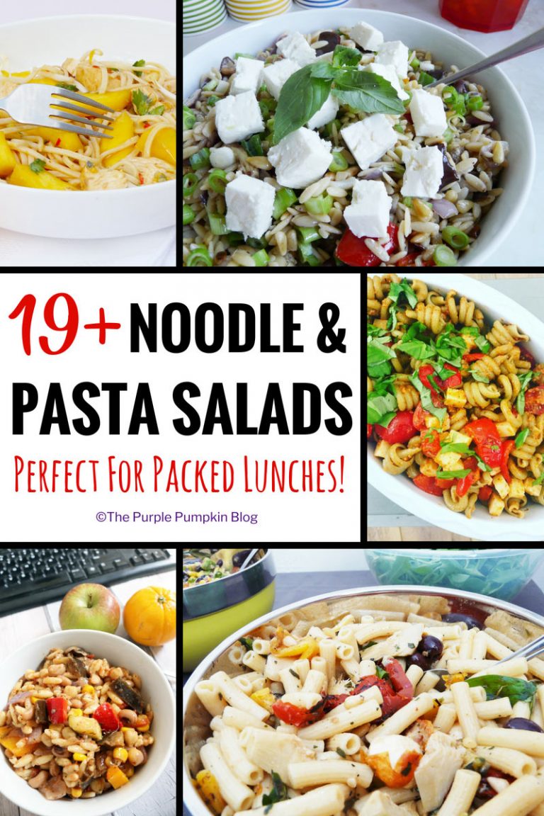 19+ Noodle & Pasta Salads Perfect For Packed Lunches