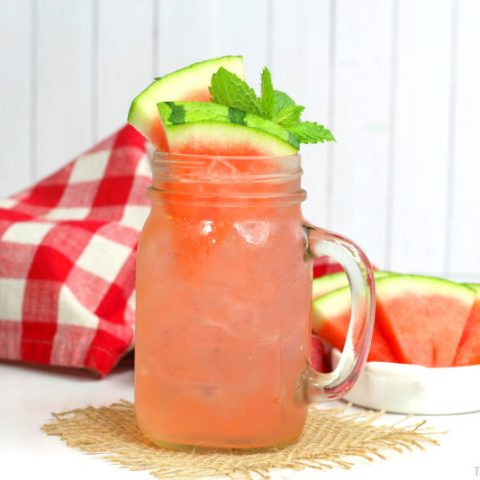 Spiked Fresh Watermelon Cocktail Recipe - Watermelon Breeze