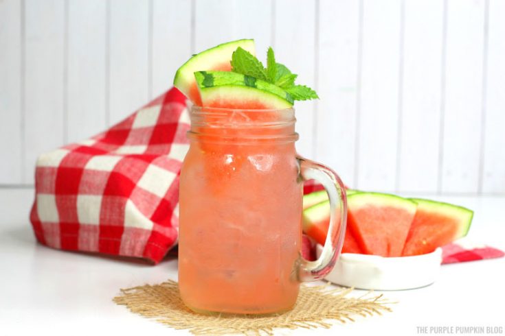 Spiked Fresh Watermelon Cocktail Recipe - Watermelon Breeze