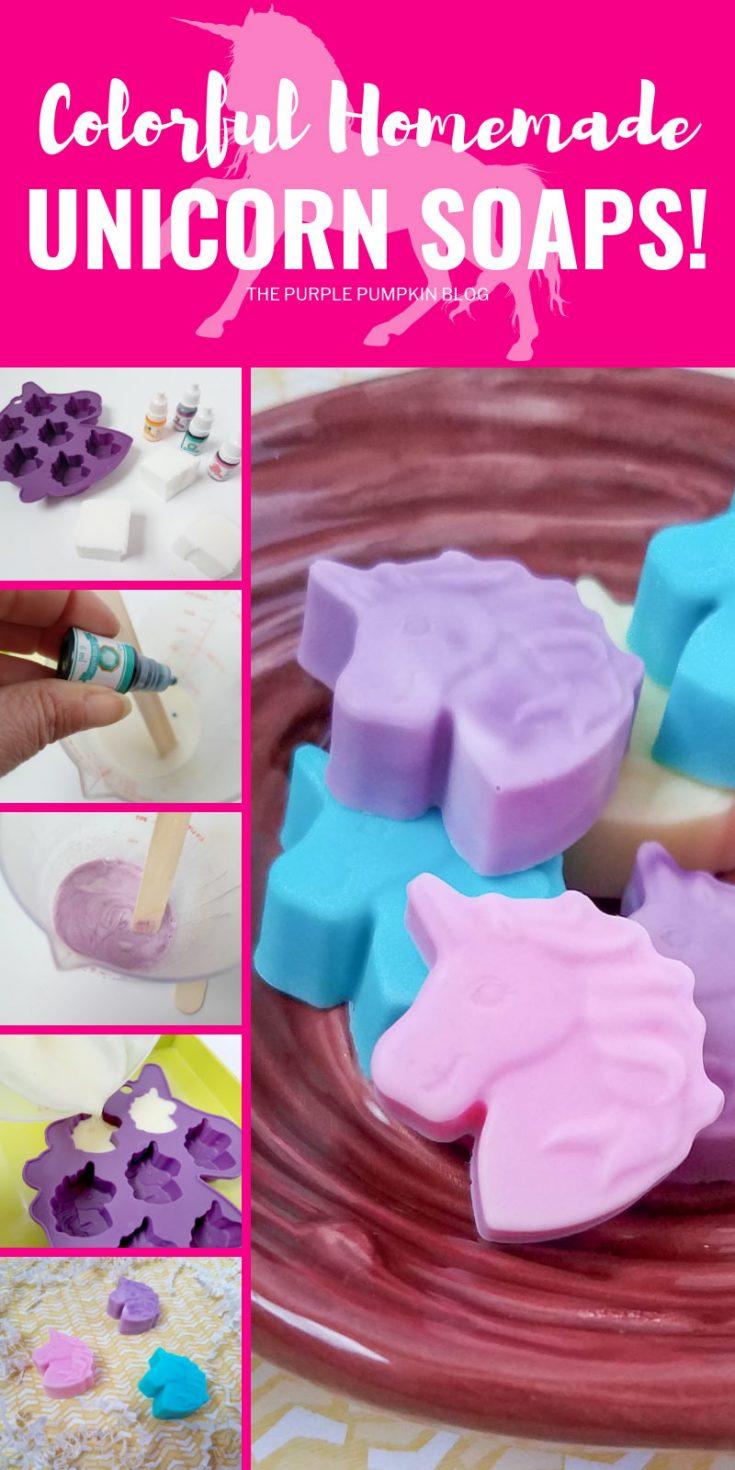 Homemade Unicorn Soaps | A Magical Gift For Unicorn Lovers!