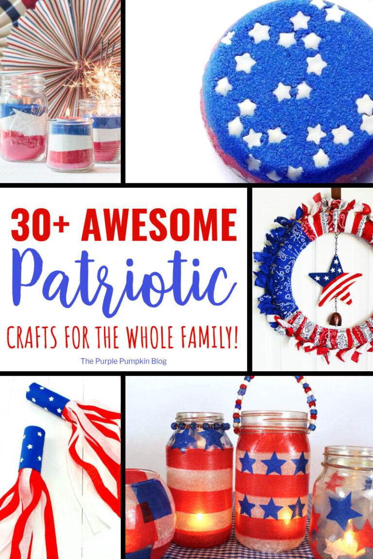 30+ Awesome Patriotic Crafts for the Whole Family!