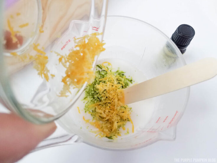 How To Make Handmade Lemon Lime Soap Bars - Just Four Ingredients!