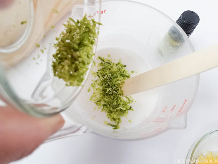 How To Make Handmade Lemon Lime Soap Bars - Just Four Ingredients!