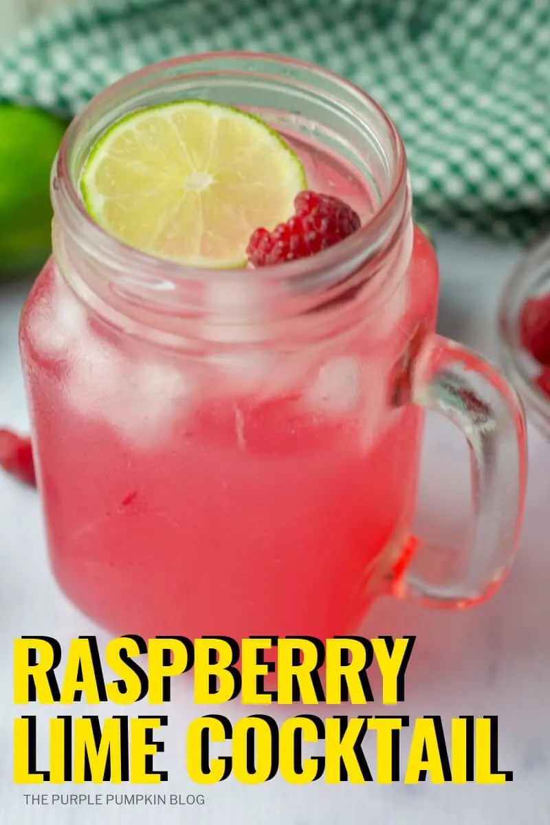 Raspberry Lime Vodka Cocktail - Fruity & Refreshing for Summer!