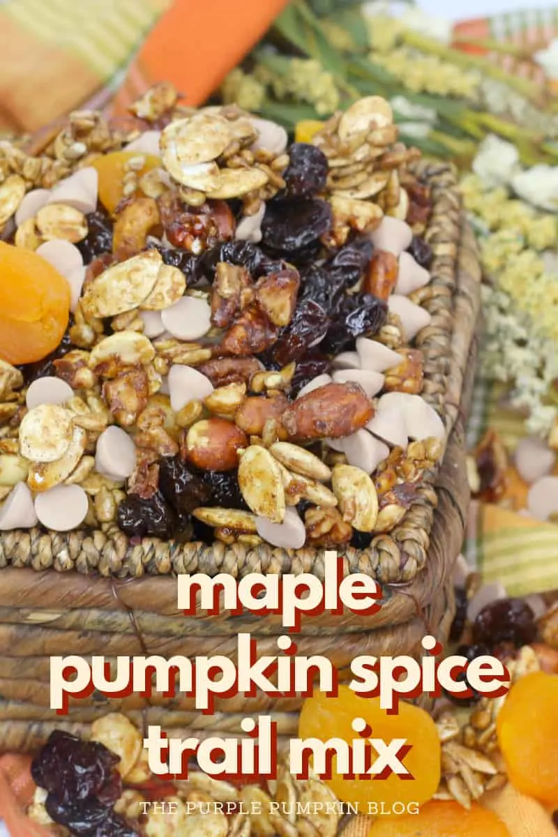 Maple Pumpkin Spice Trail Mix - A Tasty Snack for Autumn!