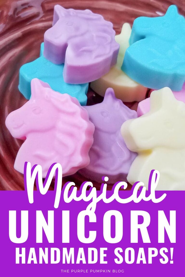 Homemade Unicorn Soaps | A Magical Gift For Unicorn Lovers!