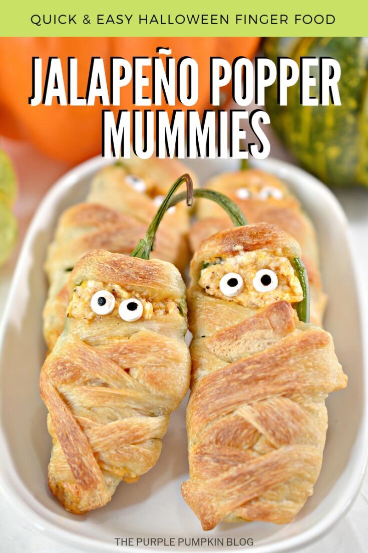 Jalapeño Popper Mummies Recipe - An Easy Halloween Appetizer