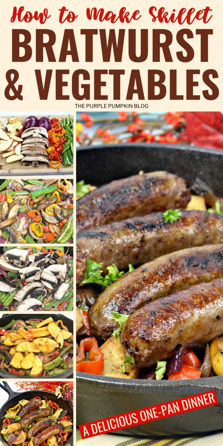 Bratwurst Skillet with Apples & Vegetables | A Delicious One-Pan Meal
