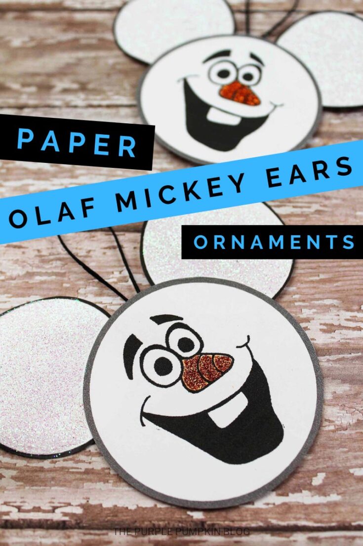 Disney's Frozen Olaf Christmas Ornament Craft | DIY Frozen Ornaments