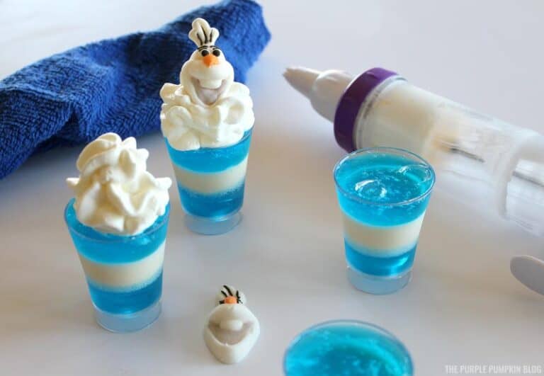 Frozen Olaf Dessert Cups | A Fun Dessert for Frozen Parties!