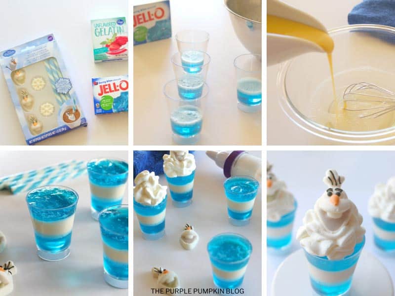 Frozen Olaf Dessert Cups | A Fun Dessert for Frozen Parties!