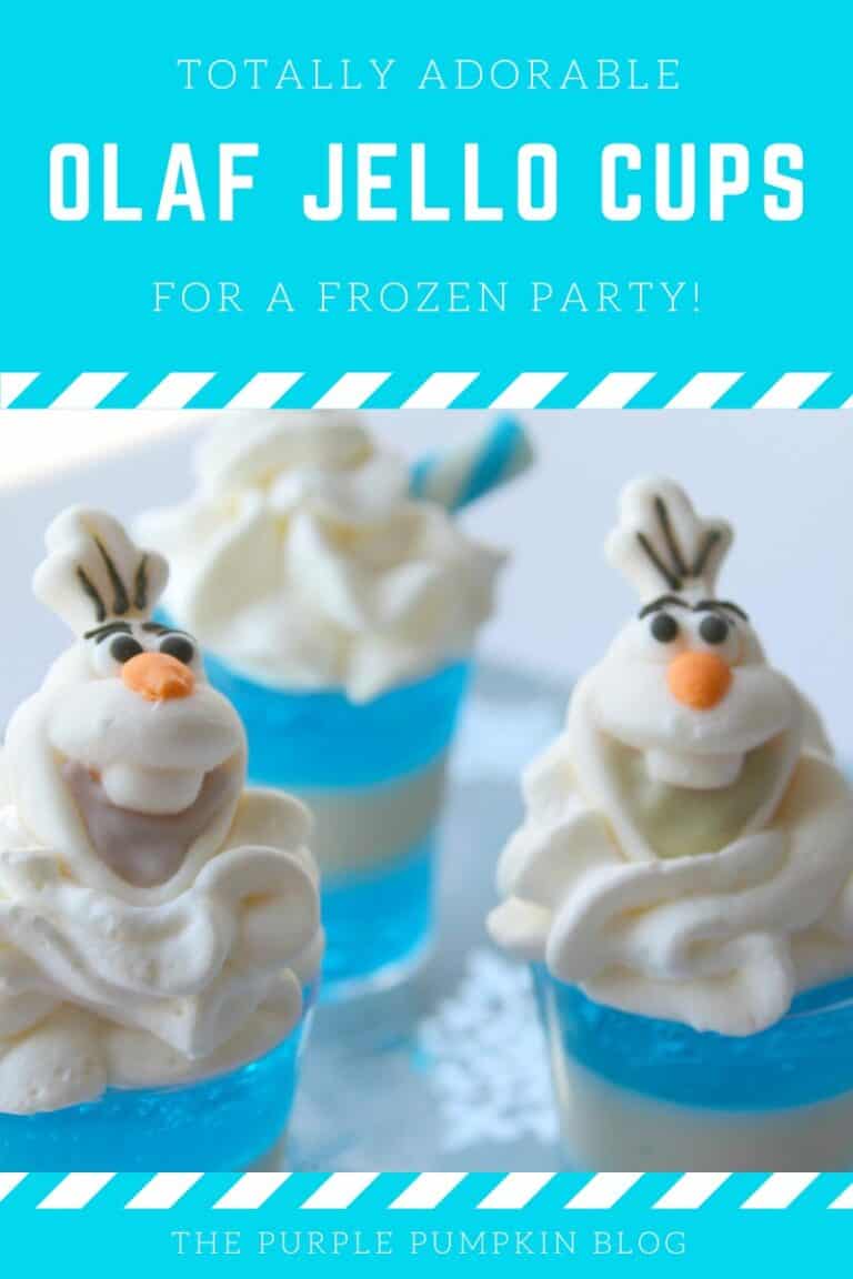 Frozen Olaf Dessert Cups | A Fun Dessert for Frozen Parties!