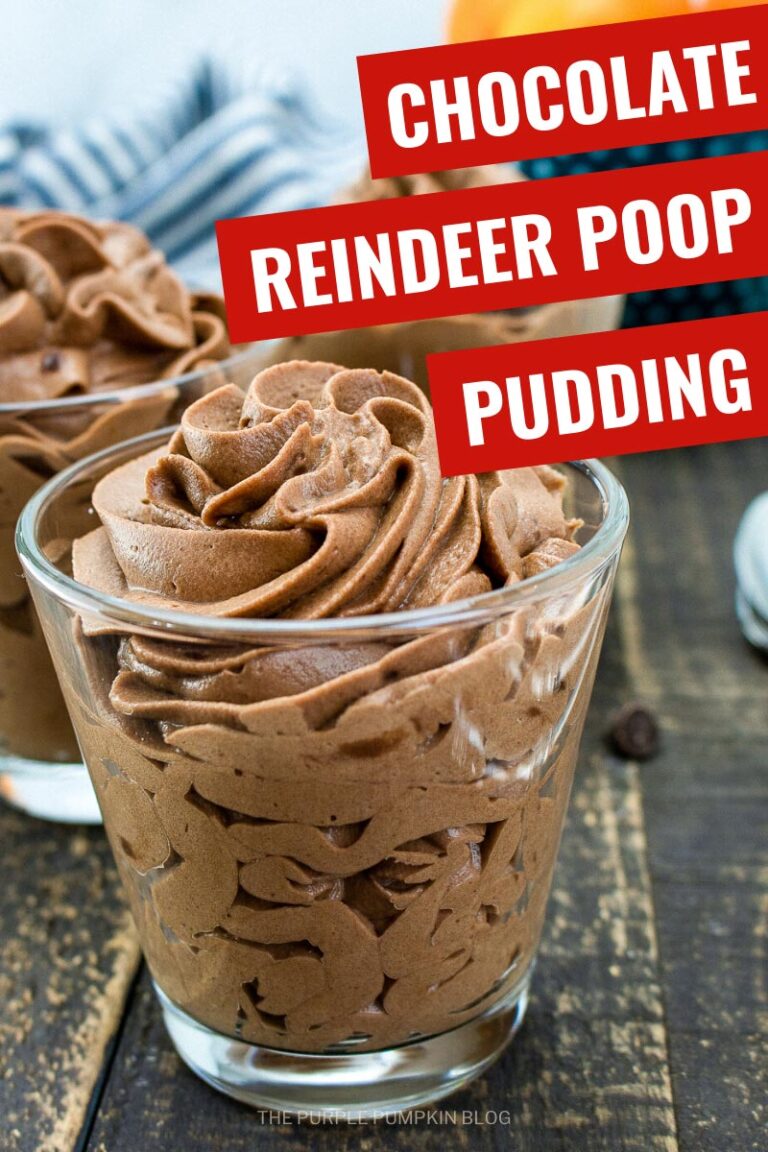 Chocolate Reindeer Poop Pudding | A Silly Holiday Dessert!