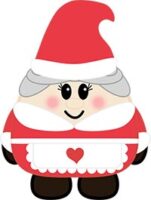 Build A Mrs Claus Printable | Free Printable Paper Mrs Claus Template!
