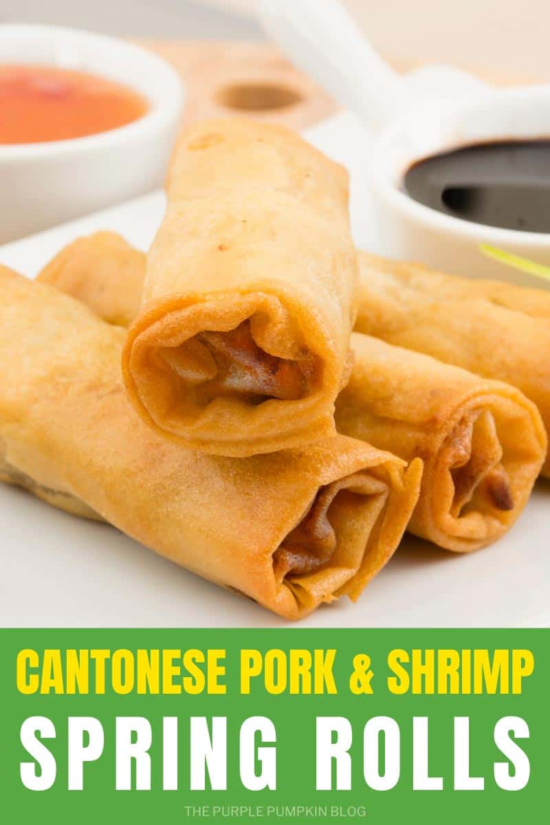Cantonese Spring Rolls with Pork & Shrimp | Chinese New Year