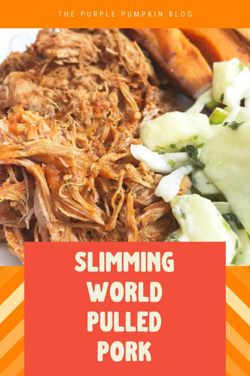 Slimming World Pulled Pork with Apple Slaw & Sweet Potato Wedges