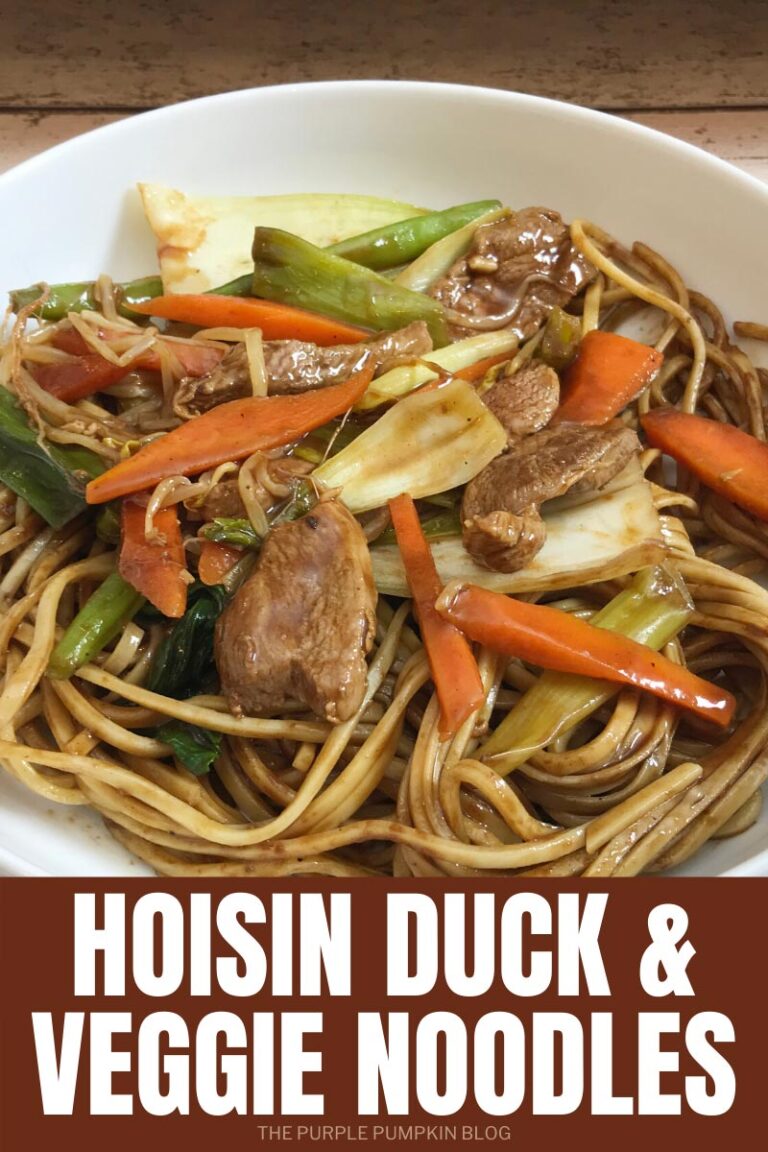 Hoisin Duck Stir-Fry with Vegetables & Noodles - Slimming World Friendly