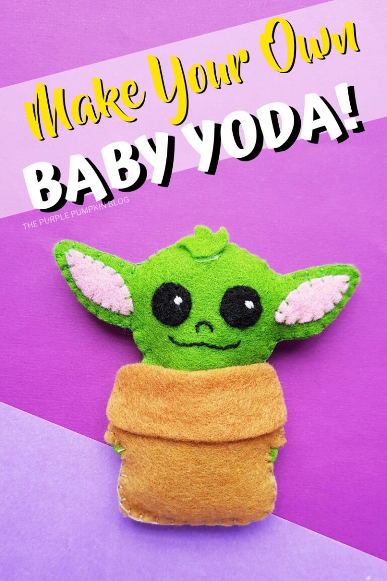 Make Your Own DIY Baby Yoda Plush! Cute Mini Felt Baby Yoda Tutorial