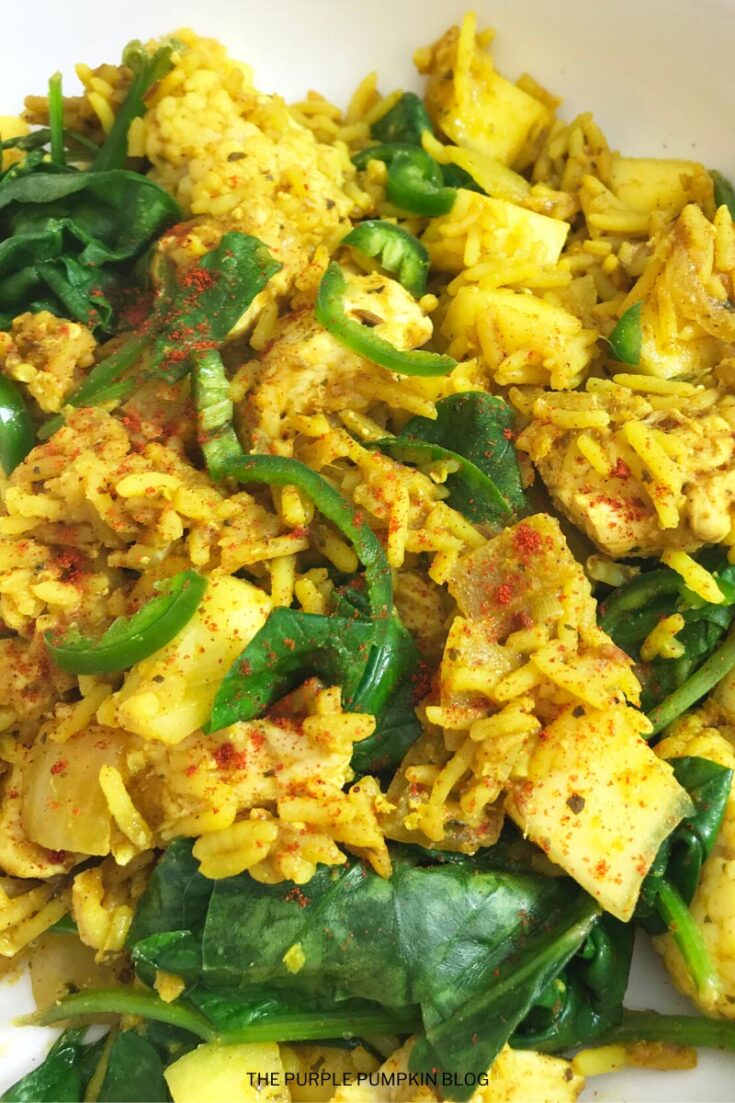 Slimming World Chicken Tikka Biryani with Mango | One-Pan Indian Curry