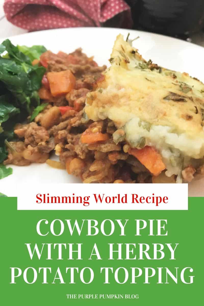 Cowboy Pie Recipe - Slimming World Friendly!