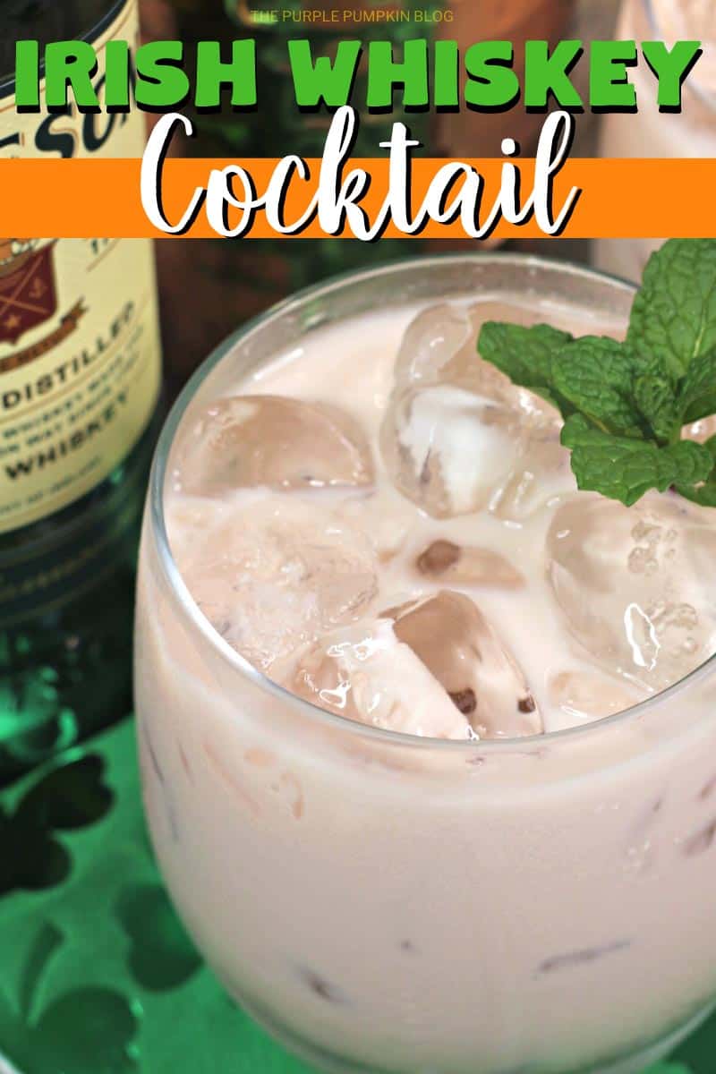 Irish Whiskey Milk Punch Cocktail (Scáiltín) St. Patrick's Day Drink!