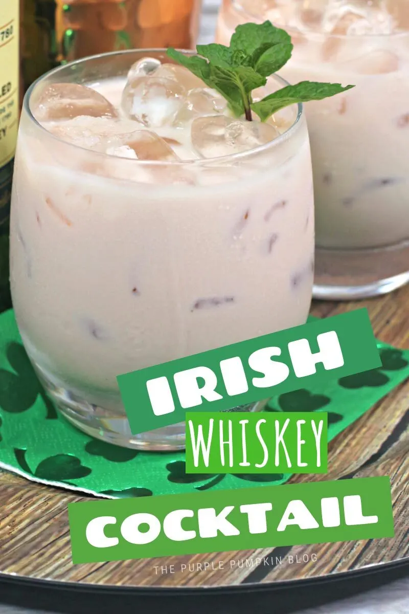 Irish Whiskey Milk Punch Cocktail (Scáiltín) St. Patrick's Day Drink!