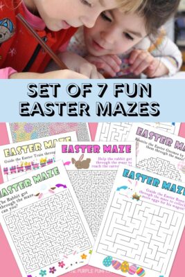 Free Printable Easter Mazes