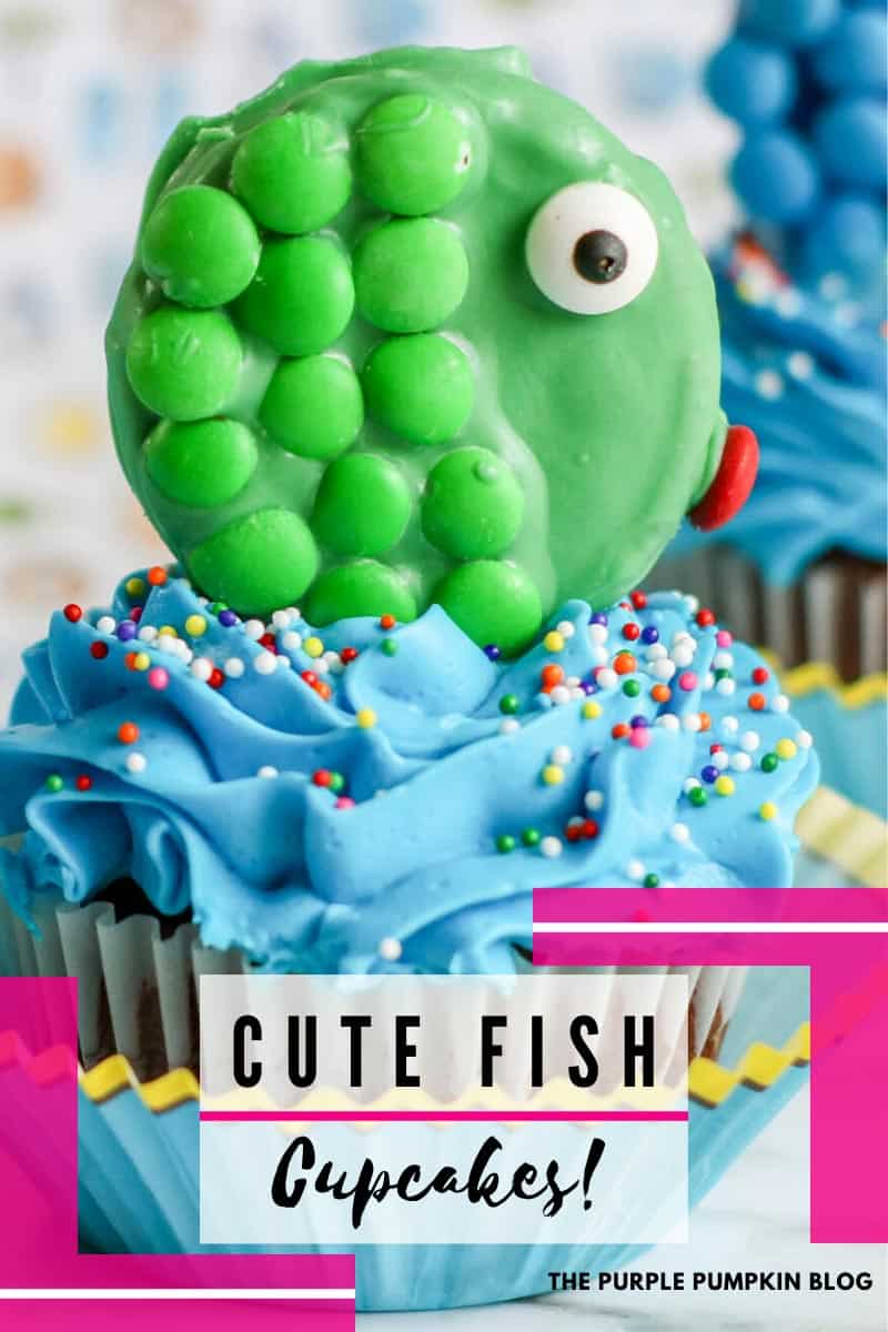 Make These Tropical Fish Cupcakes For An Under The Sea Party!