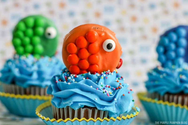 Make These Tropical Fish Cupcakes For An Under The Sea Party!