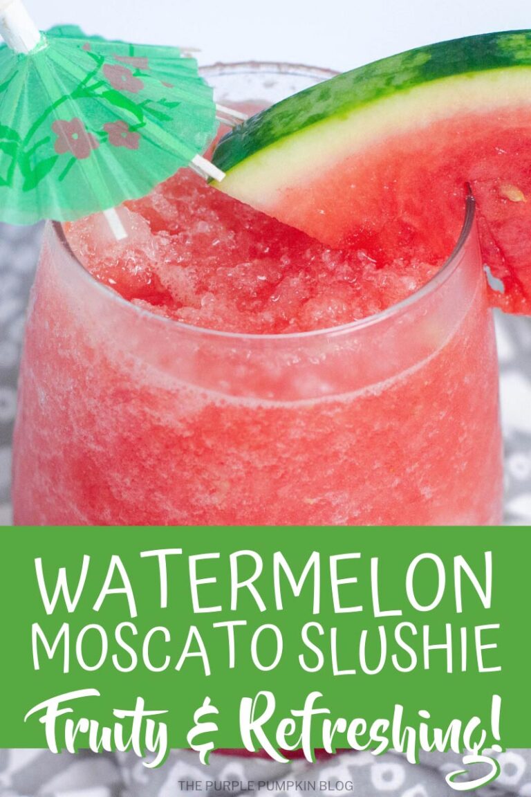 Watermelon Moscato Slushie Cocktail - Perfect for Sunny Summer Days!