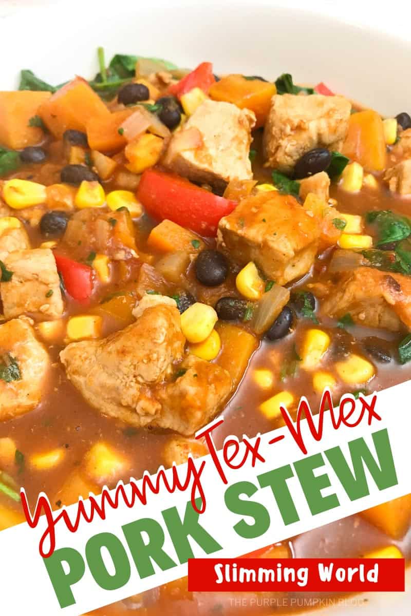 Mexican Pork Stew with Black Beans & Vegetables