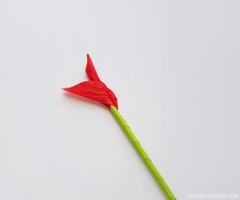 Crepe Paper Ginger Flowers Craft