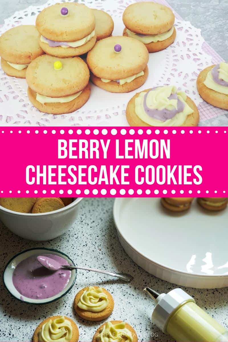 Quick & Easy Berry & Lemon Cheesecake Cookies