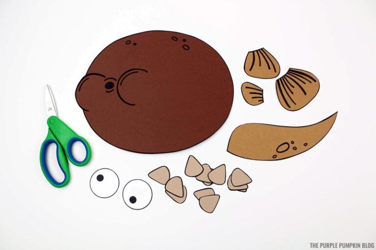 Paper Puffer Fish Craft - A Cute Under The Sea Activity!