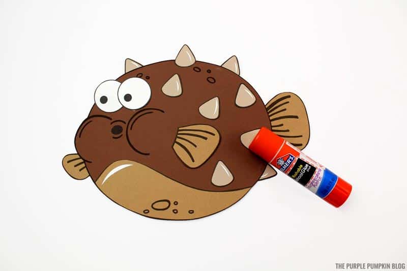 Paper Puffer Fish Craft - A Cute Under The Sea Activity!