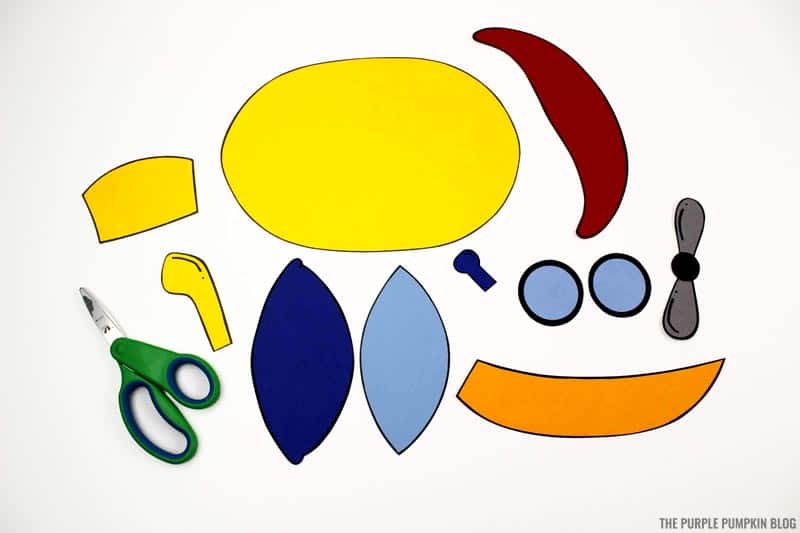 Make This Fun Yellow Submarine Paper Craft with Construction Paper!