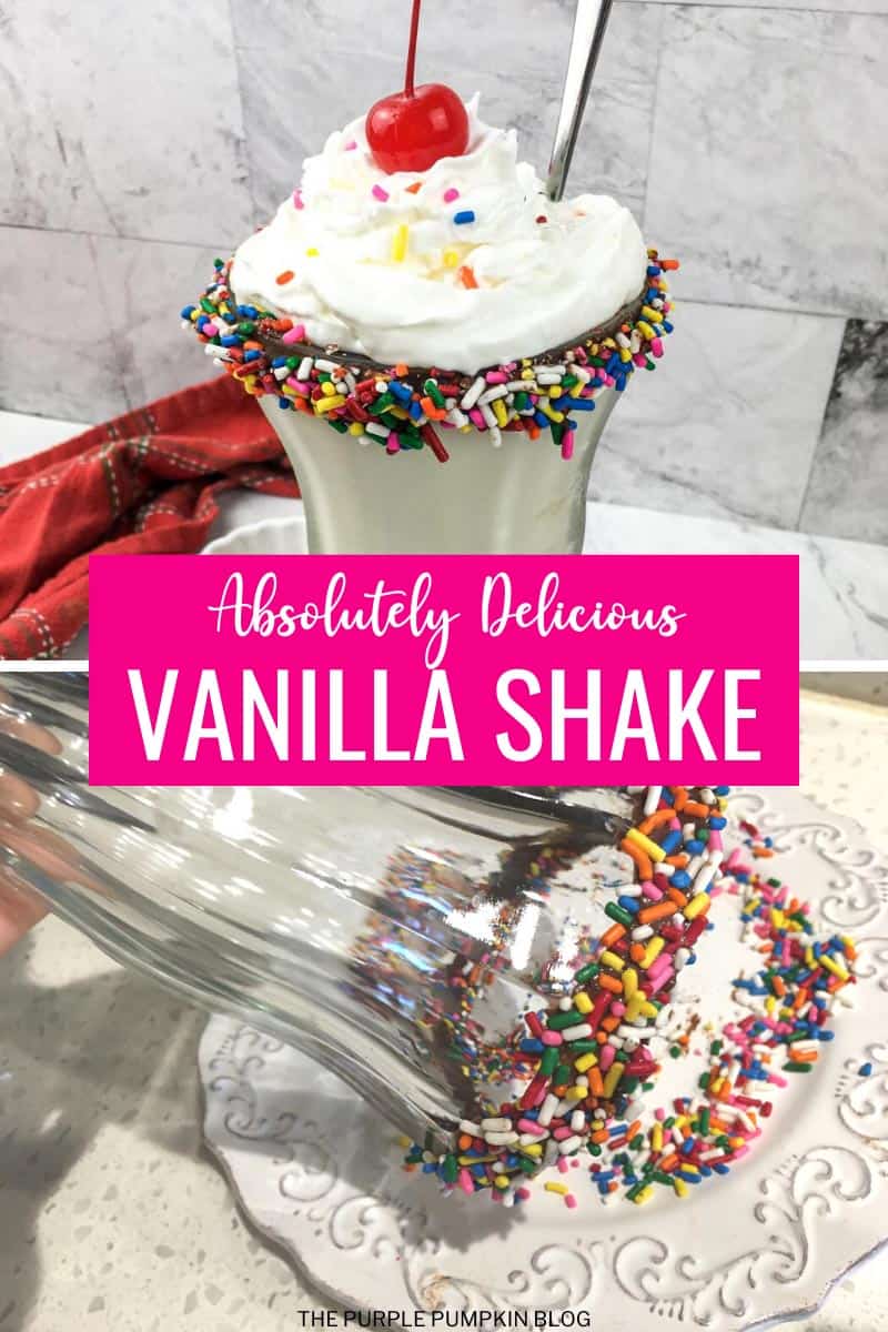 Thick & Creamy Vanilla Milkshakes