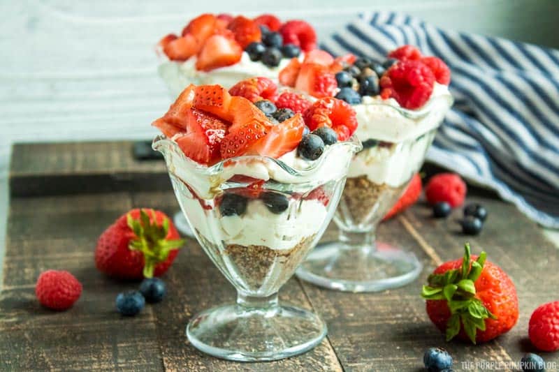 Berry Cheesecake Parfaits