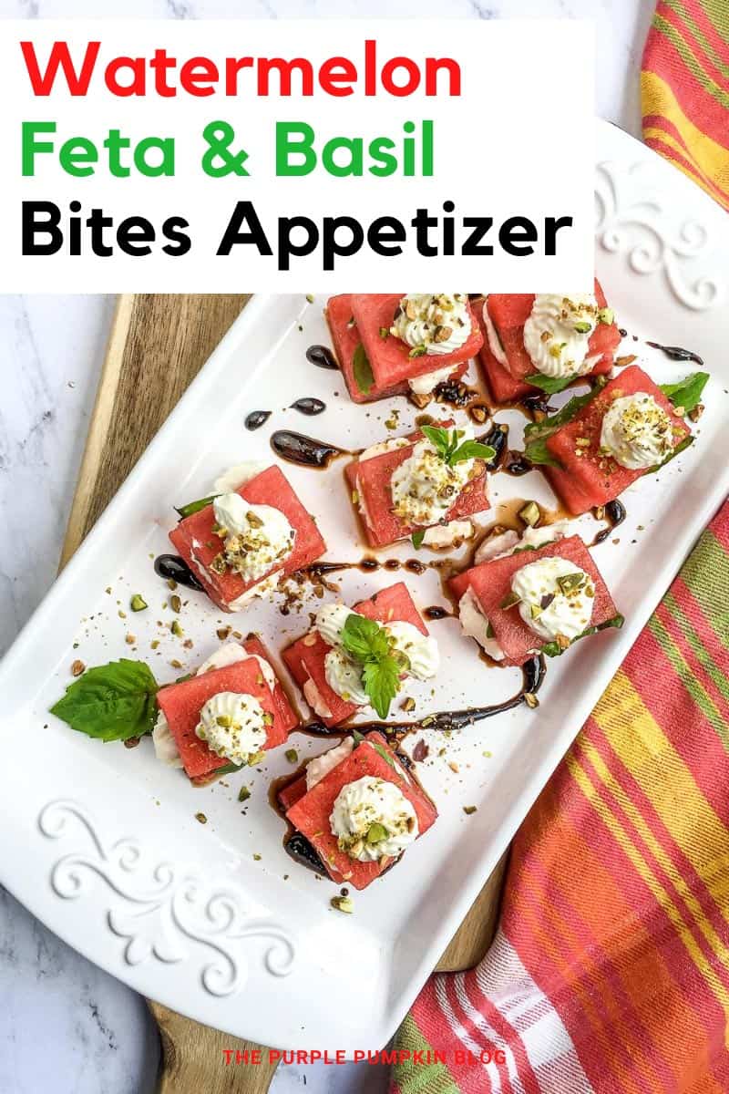 Whipped Feta & Watermelon Bites